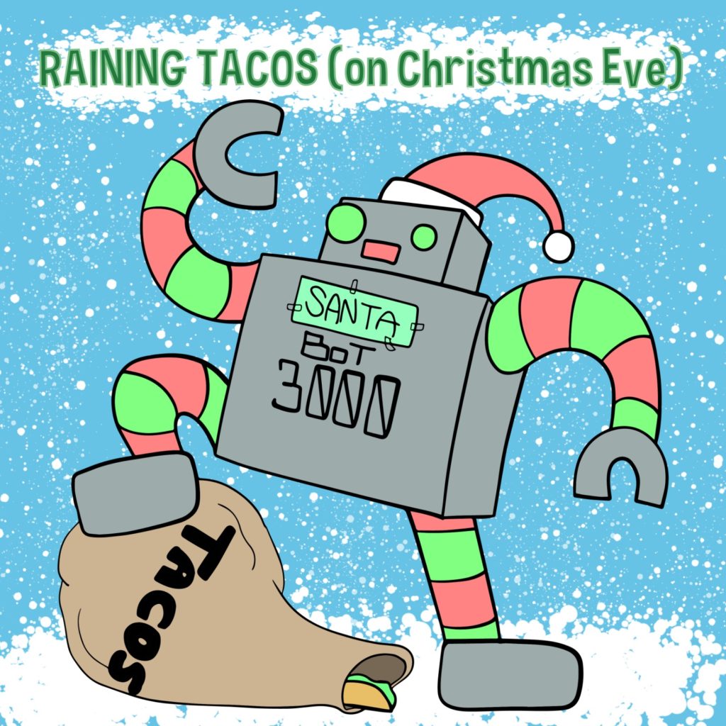 Cute Animated Tacos For Its Raining Tacos